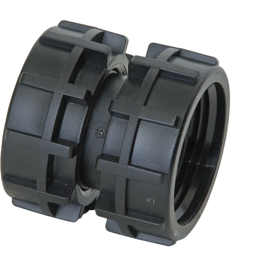 Hydro-Rain - HRM-100-UU-CP - Female Buttress Thread Swivel Coupling