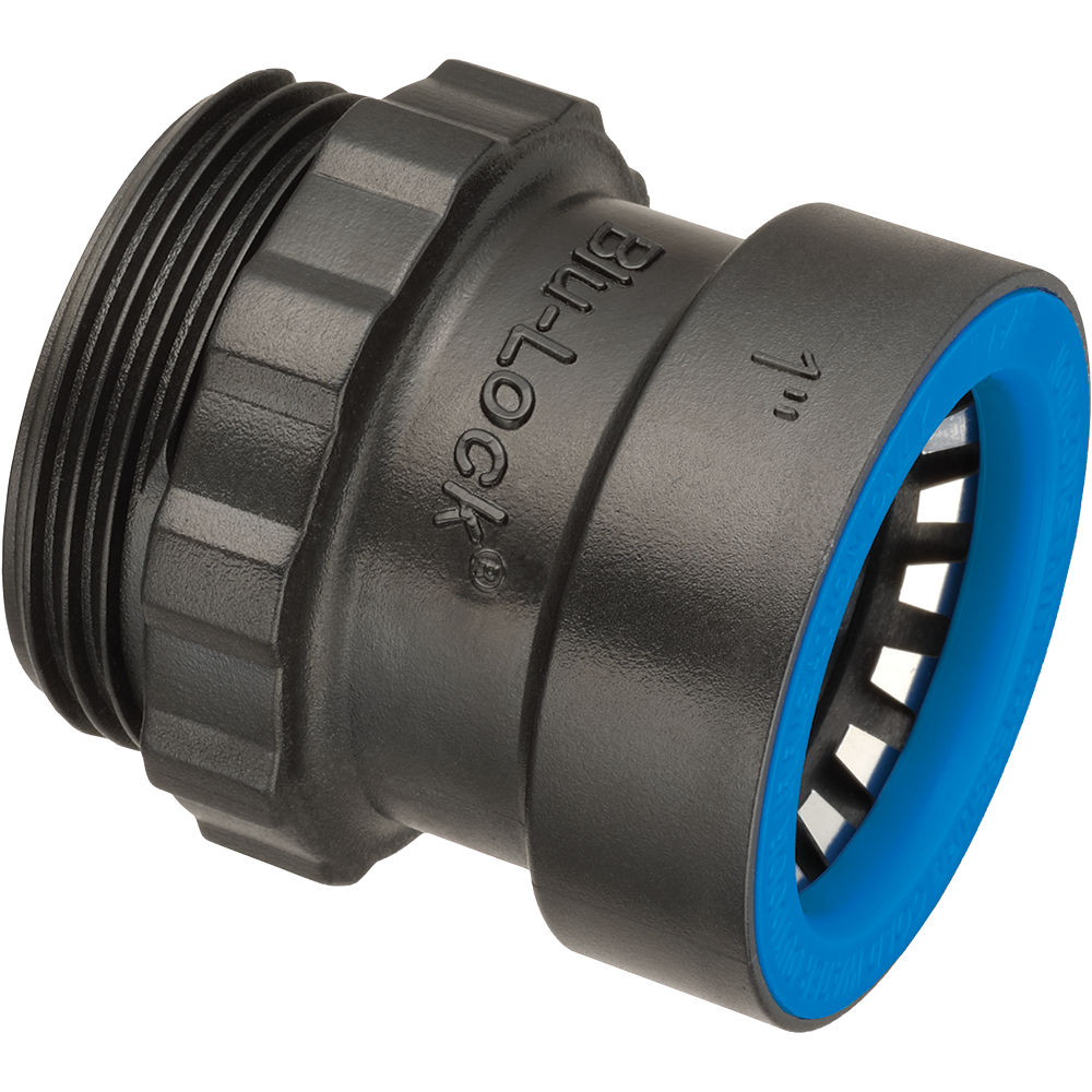 Hydro-Rain - HRM-100-UB-1X - Male Buttress Thread x 1" Blu-Lock Transi