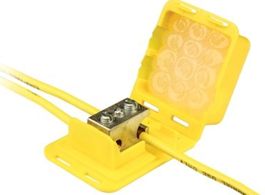 King Innovation 90740 - DryConn Direct Bury Lug Plus (Yellow), Bag of