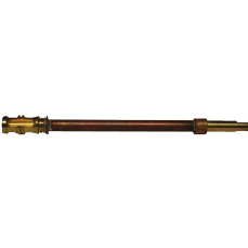 Prier Stem Assembly - B Style for 10" C-134 14 1/16" OAL - C-134BS10