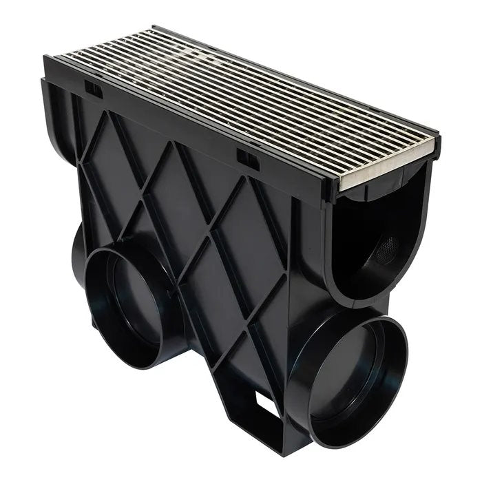 Rain Bird - DCDPIT5AR 5" Standard Channel Drain Pit, Architectural Gra